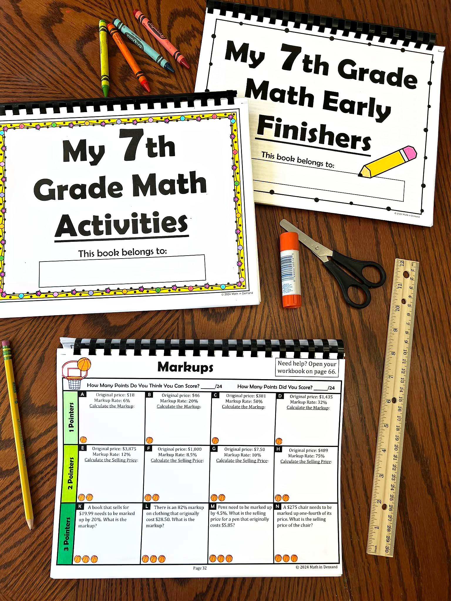 7th Grade Math Homeschool Box – Math in Demand Blog